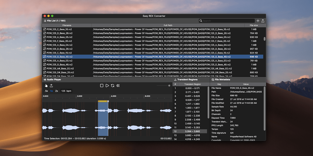 Easy Rex Converter – Audio Helper Project